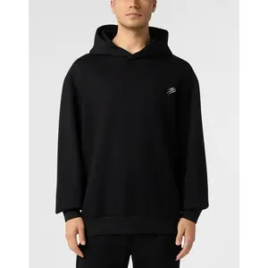 PLEIN SPORT Fleece Hoodie Chrome Scratch