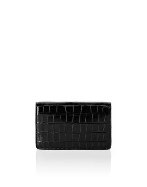 Philipp Plein Hexagon Bag Cocco Crystal