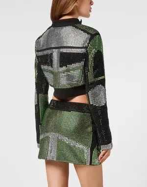 Philipp Plein Leather Biker