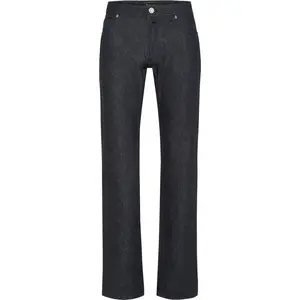 BILLIONAIRE 5 Pockets Daddy Straight Cut Jeans - Navy