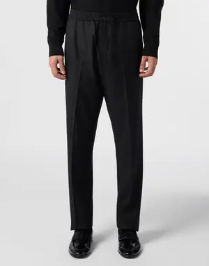Philipp Plein Loose Fit Trousers - Black
