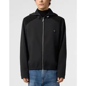 Philipp Plein Nylon Jacket With Cocco Inserts