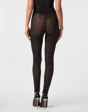 Philipp Plein Sport Leggings Monogram