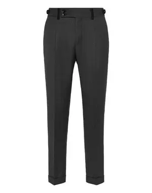 BILLIONAIRE Chino Belt Inserts Trousers - Black