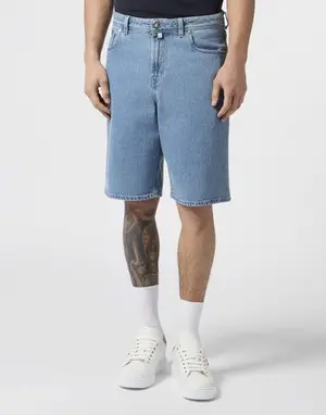 BILLIONAIRE Denim Shorts Bb Signature