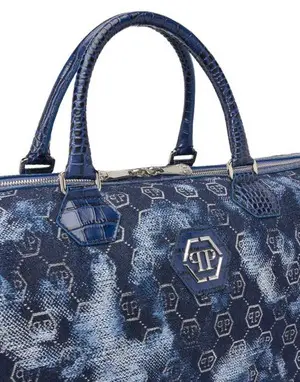 Philipp Plein Travel Bag Jacquard Monogram