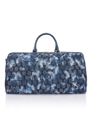 Philipp Plein Travel Bag Jacquard Monogram