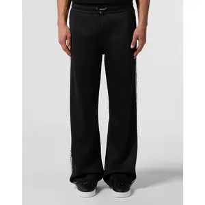 Philipp Plein Tracksuit Trousers Jacquard Logo - Black