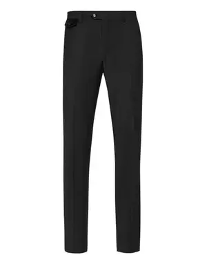 BILLIONAIRE Classic Trousers Gold - Black