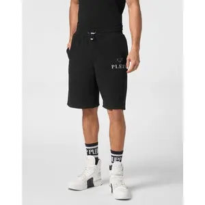 Philipp Plein Jogging Shorts Nickel Placket