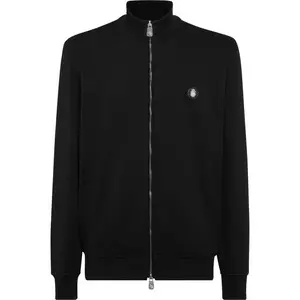 BILLIONAIRE Full-zip Tracksuit Jacket Men Black