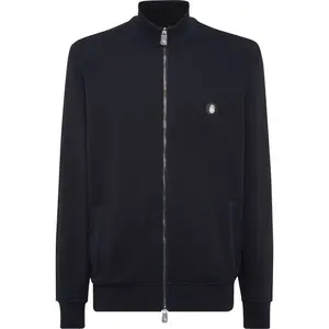 BILLIONAIRE Full-zip Tracksuit Jacket Men Navy