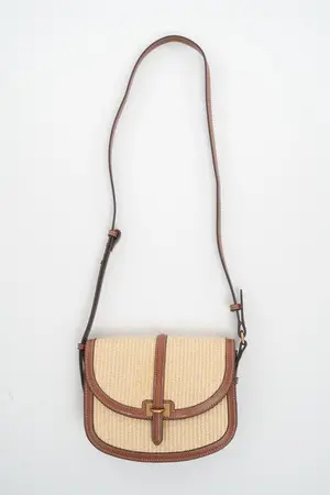 ELLE COLLECTION Crossbody Jute Bag
