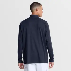 JORDAN BRAND Michigan Wolverines Dri-fit Stride Half-zip Running Top