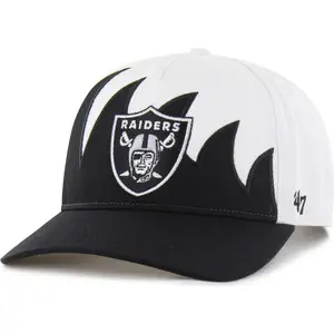 '47 47 Las Vegas Raiders Jagged Hitch Cap - White
