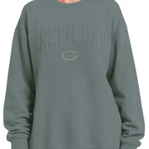 STARTER Bay Packers Athleisure Oversized Fleece Sweatshirt