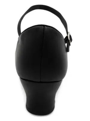 CAPEZIO Suede Sole Jr. Footlight Character Shoe