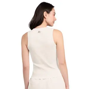 STARTER Miami Dolphins Athleisure Cropped Tank Top