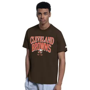 STARTER Heather Gray Cleveland S Two-pack Throwback Logo T-shirt Set