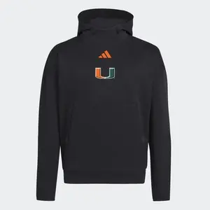 Adidas Miami Hurricanes Z.n.e Hoodie - Black