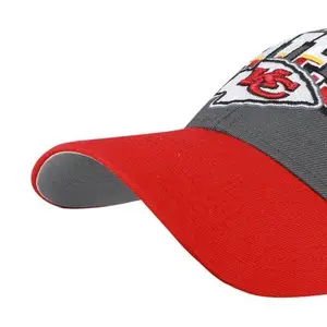 '47 Kansas City Chiefs Split Block Mvp Adjustable Hat