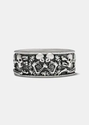 DISTURBIA Amorata Thick Sterling Ring
