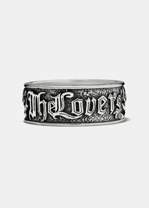 DISTURBIA Amorata Thick Sterling Ring