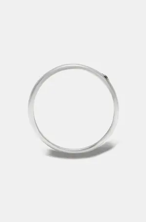 DISTURBIA Till Death Thick Sterling Ring