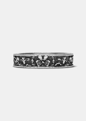 DISTURBIA Amorata Thin Sterling Ring