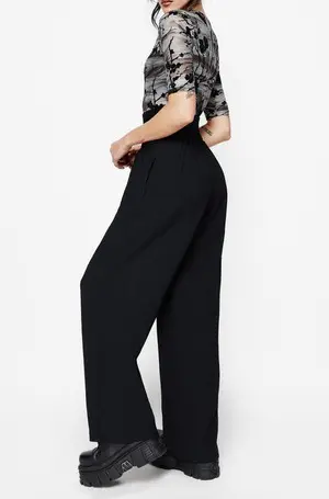 DISTURBIA Brenna Corset Wide Leg Trouser