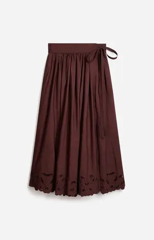Vanessa Bruno Guillaume Wrap Maxi Skirt