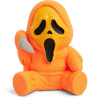 HANDMADE BY ROBOTS Ghost Face 264 Pumpkin Orange - Multicolor