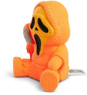 HANDMADE BY ROBOTS Ghost Face 264 Pumpkin Orange