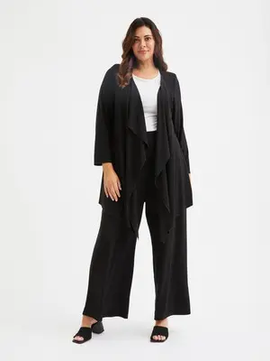 SCARLETT & JO Waterfall Jacket - Black