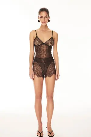 HOUSE OF SILK Rue Tulle Camisole Set