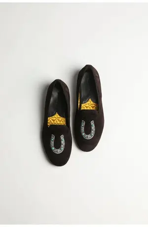 FORTELA Broadway Horse Suede Shoes - Brown