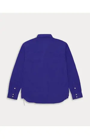 FORTELA Josh Texan Cotton Shirt - Blue