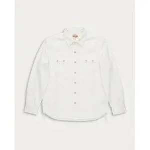 FORTELA Josh Texan Cotton Shirt White