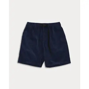 FORTELA Mike Washed Velvet Shorts - Blue