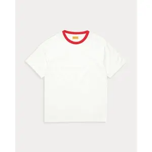 FORTELA Boyd Cotton Crew Neck T-shirt Red