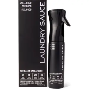 LAUNDRY SAUCE Australian Sandalwood Fabric Refresher Spray - Black