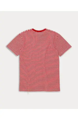 FORTELA Stripes Striped Pattern T-shirt - Red