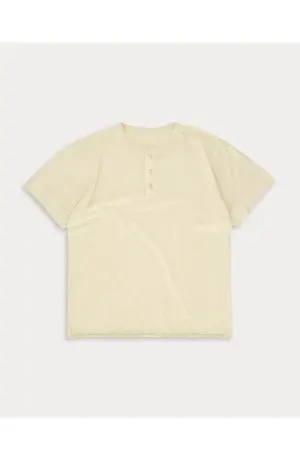 FORTELA Bliss Cotton Serafino T-shirt - Ecru