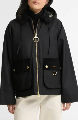 Barbour Carville Waxed Cotton Jacket