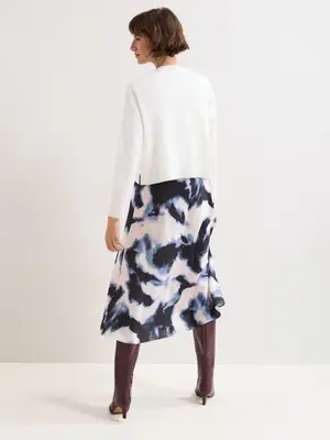PHASE EIGHT Issy Tye Dye 2-in-1 Midi Dress