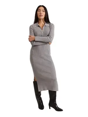 PHASE EIGHT Lucy Collared Midi Dress