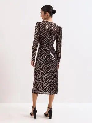 PHASE EIGHT Kate Sequin Dress