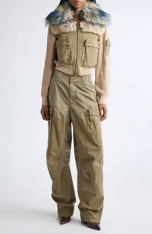DIESEL® G-ustav Mixed Media Jacket