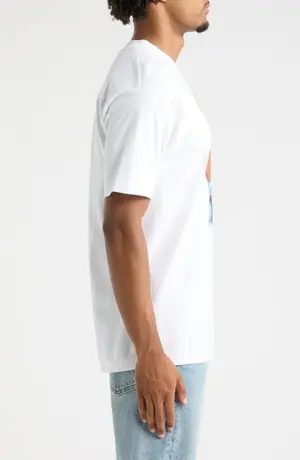 MARKET Trouble Making Bear Cotton Graphic T-shirt