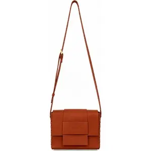 Écotorie Iris Leather Crossbody Bag - Rust